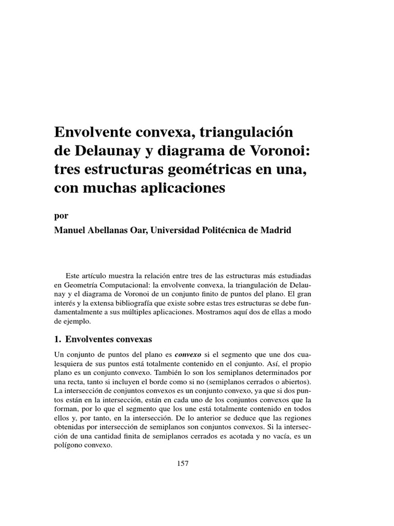 PG 06 07 Abellanas | PDF | Conjunto convexo | Triángulo