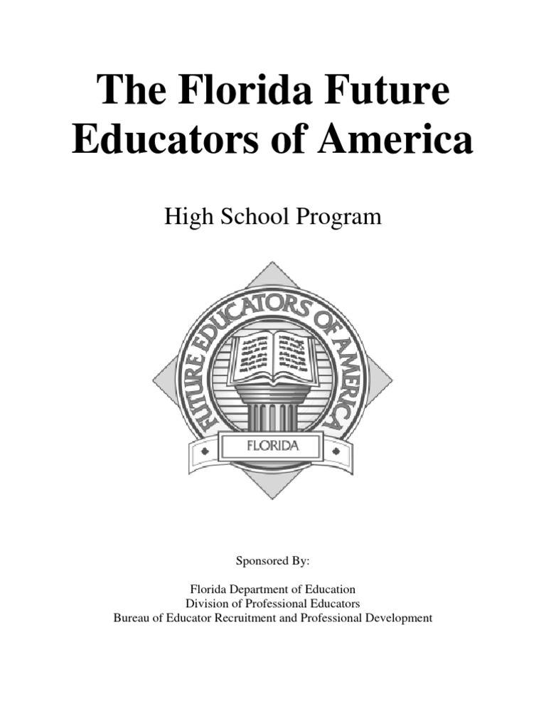 The Florida Future Educators of America | Committee | Chairman