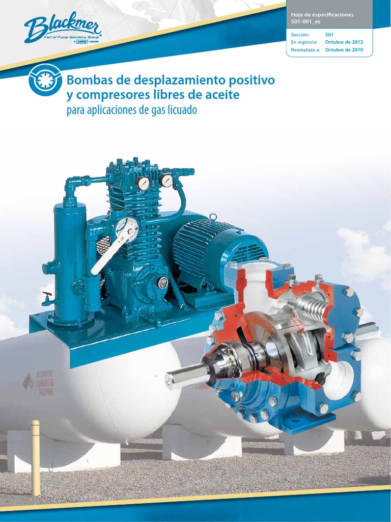 Bombas y Compresores Blackmer | Bomba | Engranaje