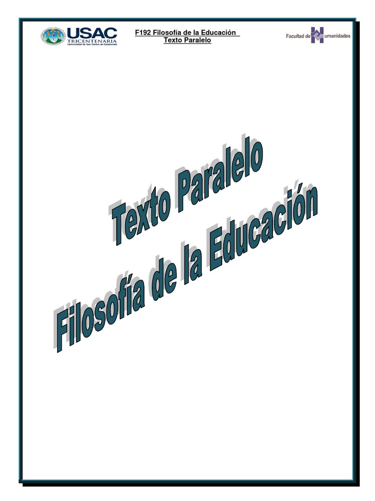 Texto Paralelo | PDF | Conocimiento | Science