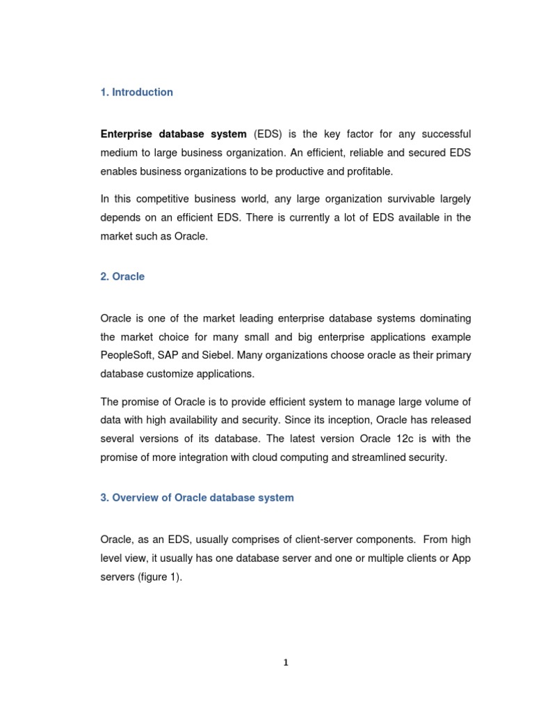 EDM Assignment (Turnitin) | PDF | Oracle Database | Scalability