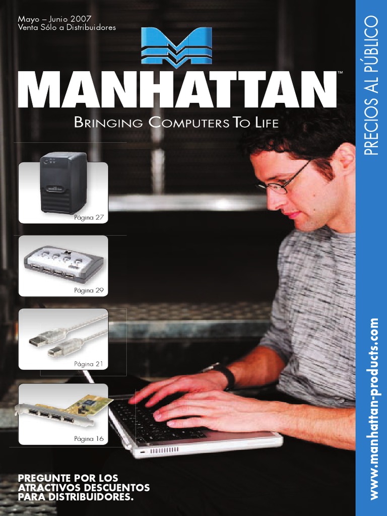 Cables Manhattan | PDF | USB | Bluetooth