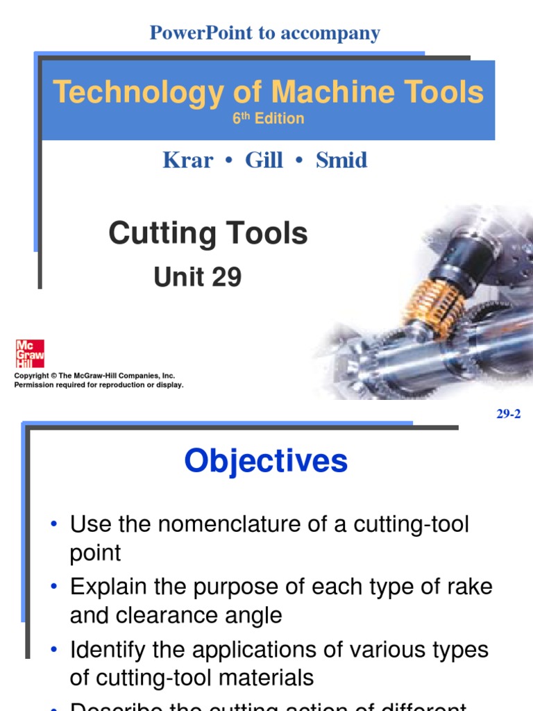 Technology of Machine Tools | PDF | Machining | Chemical Substances