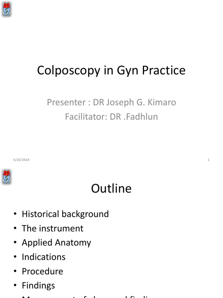 Colposcopy Procedure Guide | PDF | Cervical Cancer | Gynaecology