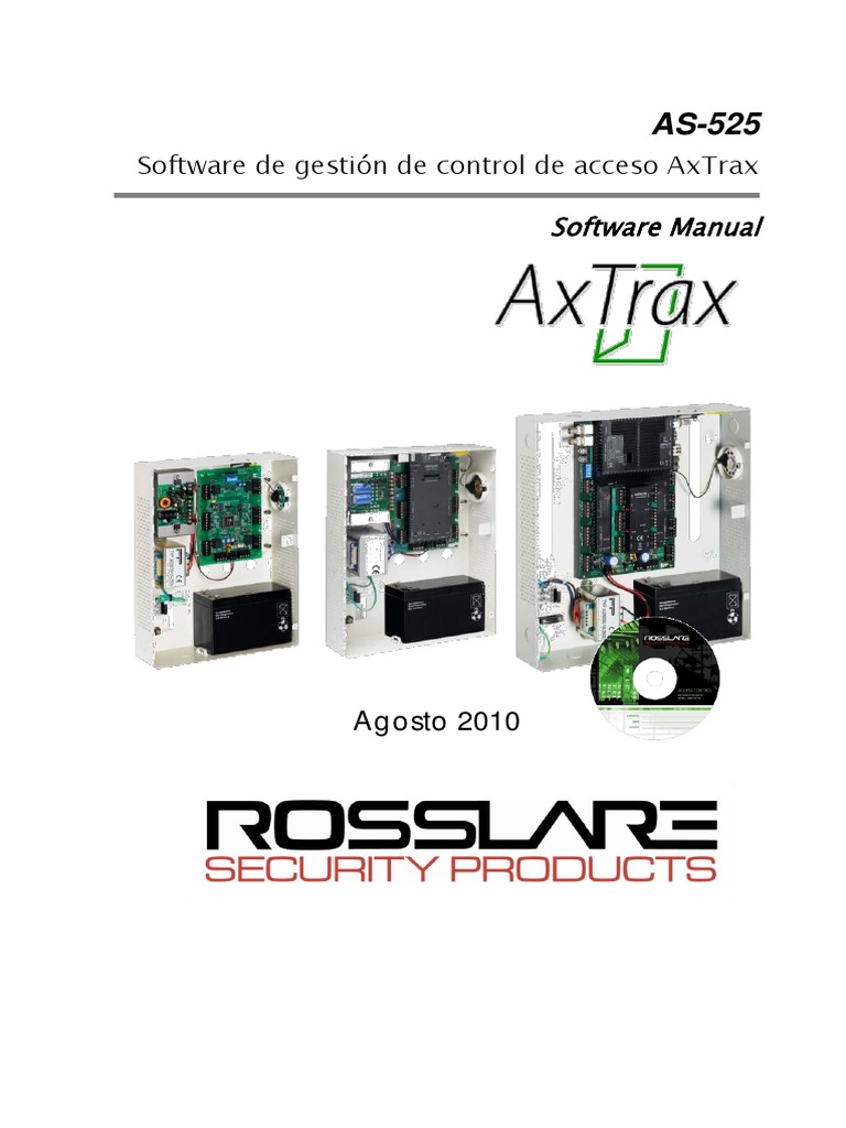 As-525 Axtrax Software Manual - 080810 - Spanish | PDF | Servidor ...
