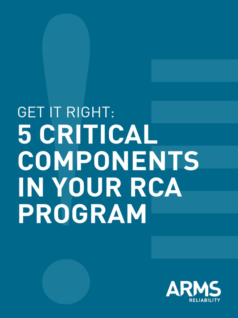 5 Critical Factors RCFA | Download Free PDF | Facilitator | Business ...