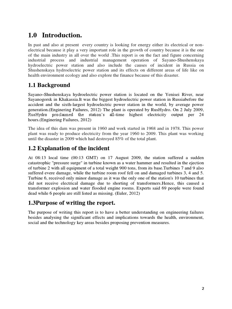 Industrial Analysis Full Assignment Ben | PDF | Hydroelectricity | Power Station