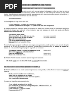 Profedeele. Contraste de Pasados. Pretérito Imperfecto e Indefinido ...