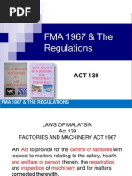 Factories and Machinery Act 1967 (FMA 1967) | PDF | Inspector | Safety