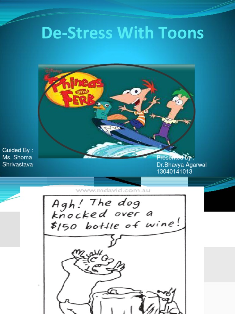 Laughter Therapy: Stress Relief Through Cartoons | PDF