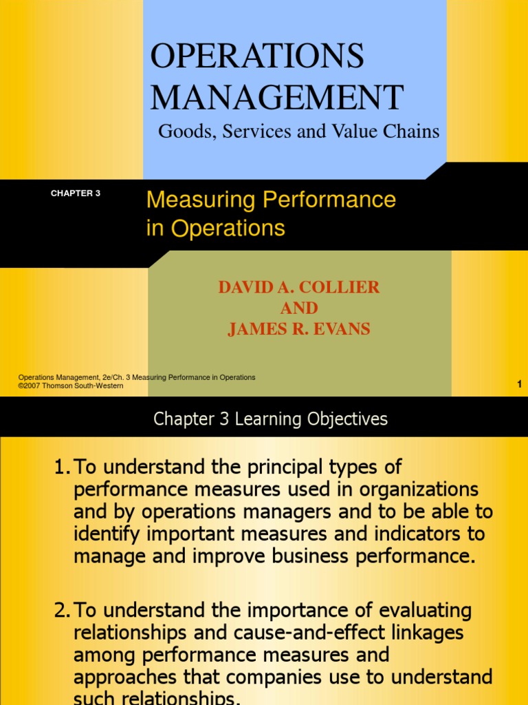 Chapter 3 Presentation | PDF | Operations Management | Innovation