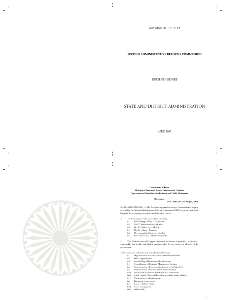 ARC Report | PDF | Public Sphere | Government