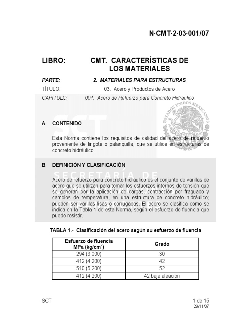 N CMT 2 03 001 07 | PDF | Tecnología