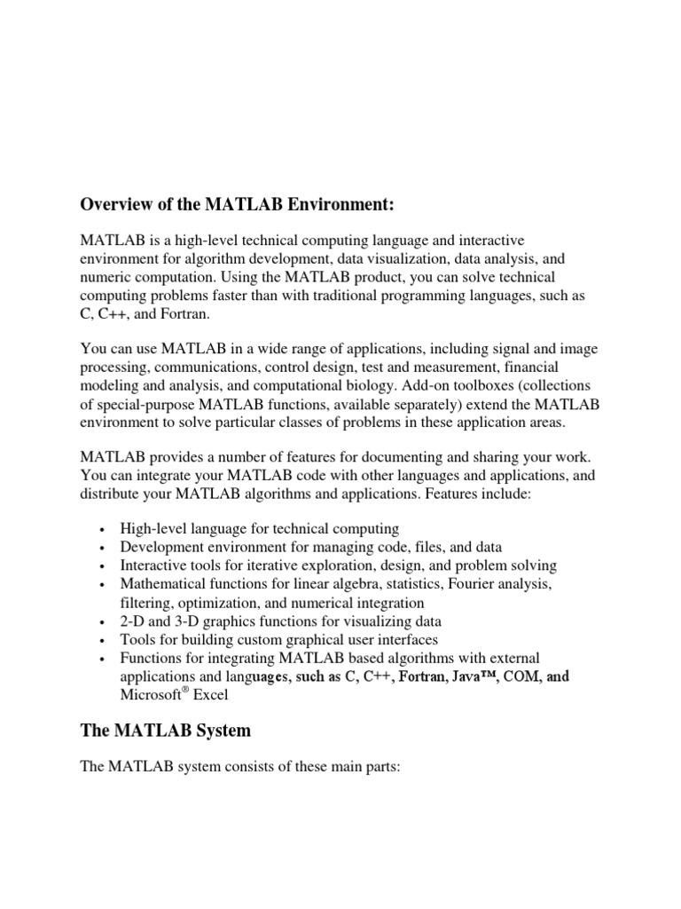 Matlab Notes | Download Free PDF | Matlab | Graphical User Interfaces