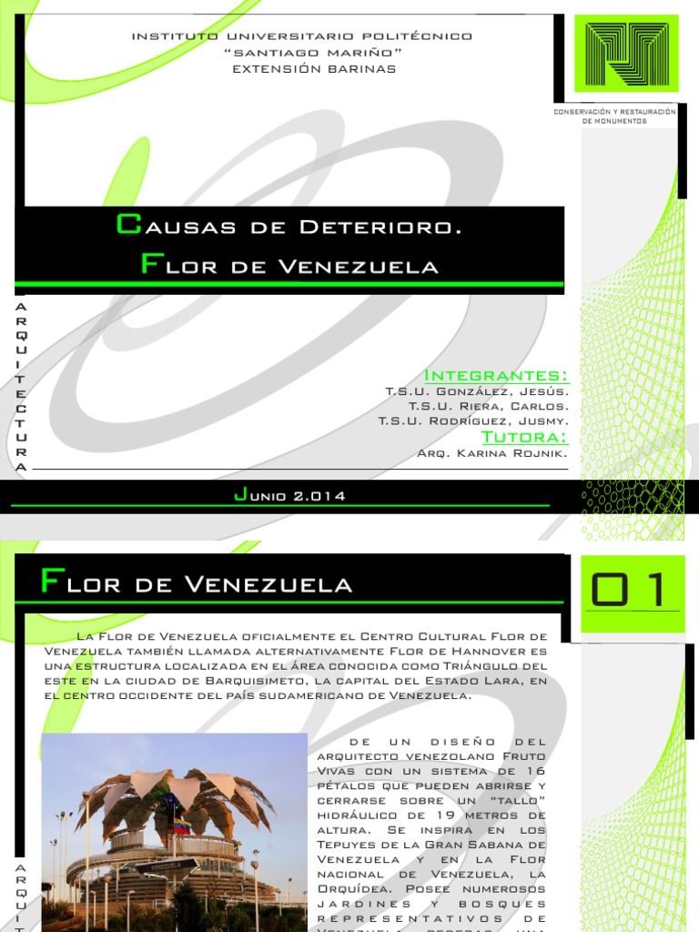 Conservación de la Flor de Venezuela | PDF | Venezuela | Naturaleza