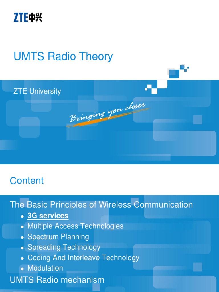 1.wo Bt01 E1 1 Umts Radio Theory-63 | PDF | Forward Error Correction ...