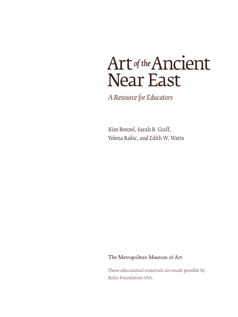 Art of The Ancient Near East | PDF