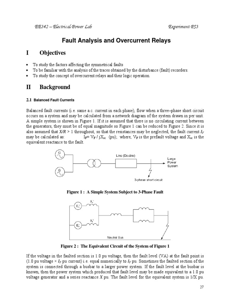 Fault Analysis & OCR | PDF | Signal (Electrical Engineering) | Relay