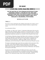 BM No. 1154 in The Matter of Disqualification of Bar Examinee Haron S ...