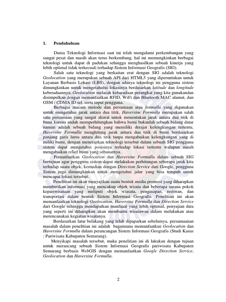 Haversine Formula | PDF