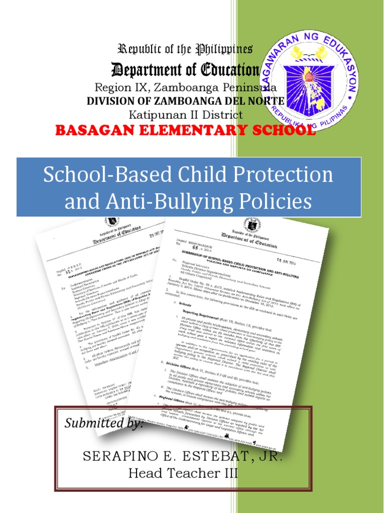 School-Based Child Protection and Anti-Bullying Policies-Signed PDF ...