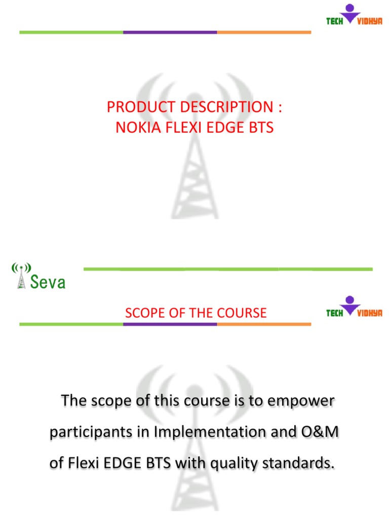 Nokia Flexi Edge BTS Overview | PDF | Electrical Connector | Electronic ...