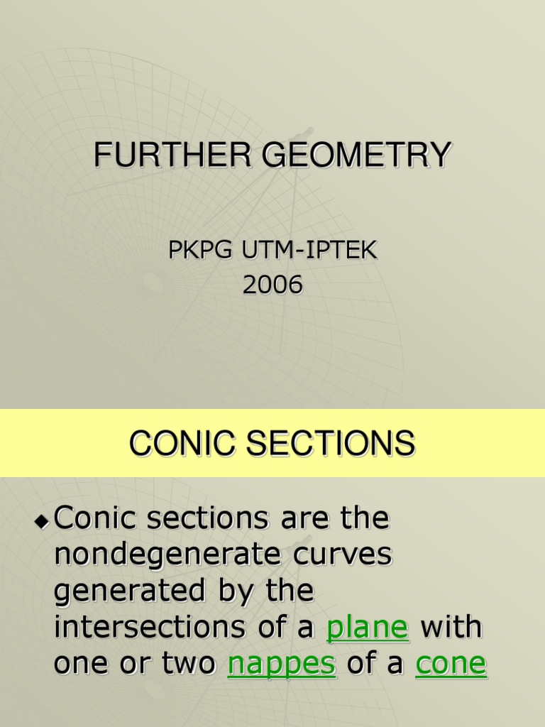 l5 Further Geometry2 | PDF | René Descartes | Analytic Geometry
