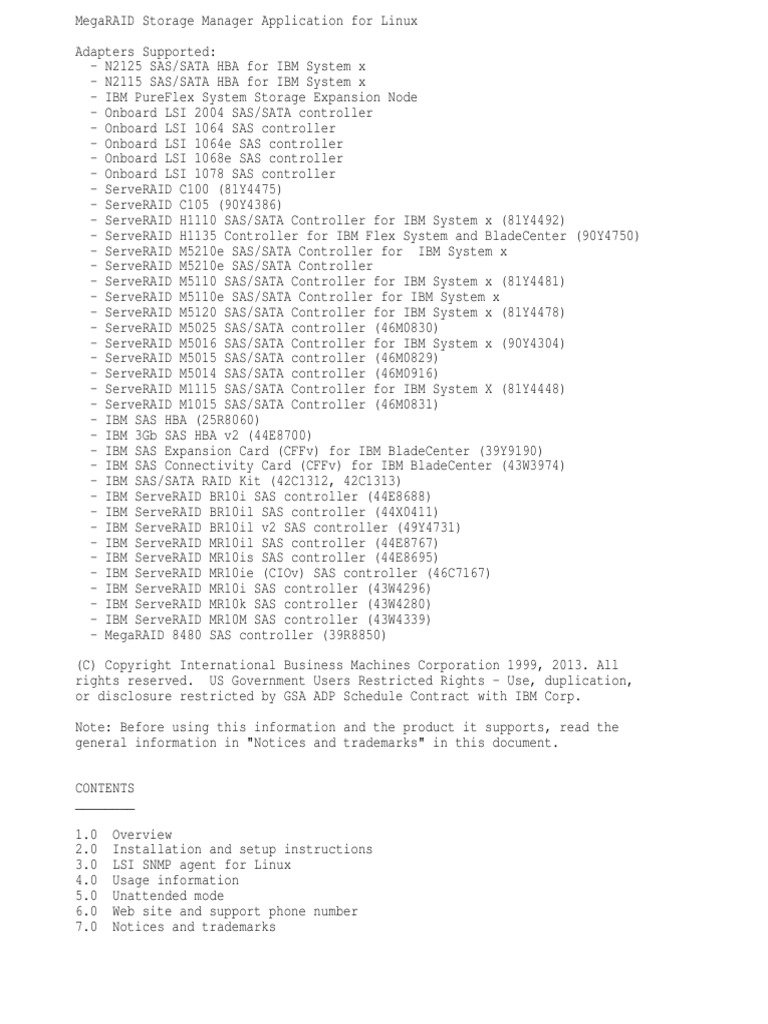 Ibm SW MSM 13.04.04.00 Linux 32-64 | PDF | Installation (Computer ...