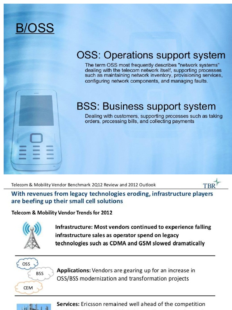 BSS and OSS Presentation | PDF