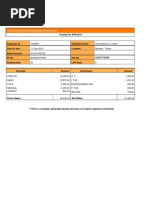 Payslip: This Is A Computer Generated Payslip. Signature Is Not ...