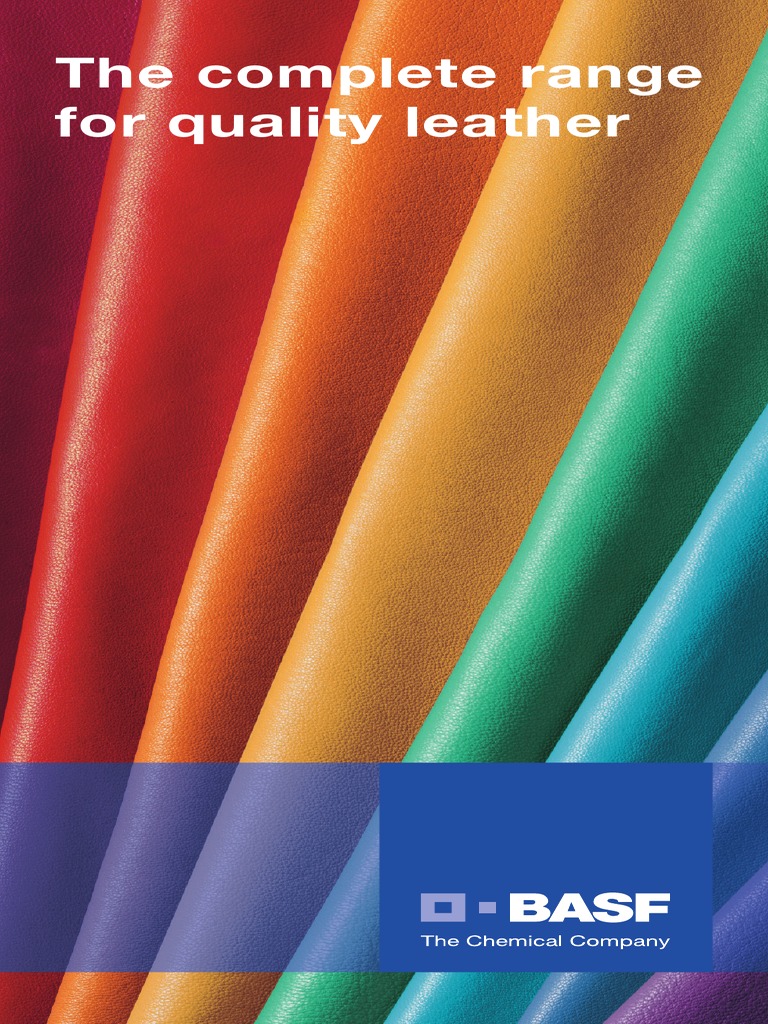 BASF Products Leather Industry-Dyes and Pigments | PDF | Leather | Dye