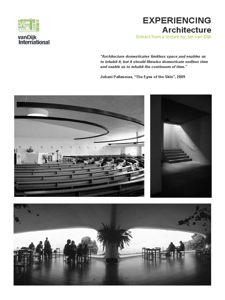 Experiencing Architecture: A Human Perspective | PDF | Creativity | Thought