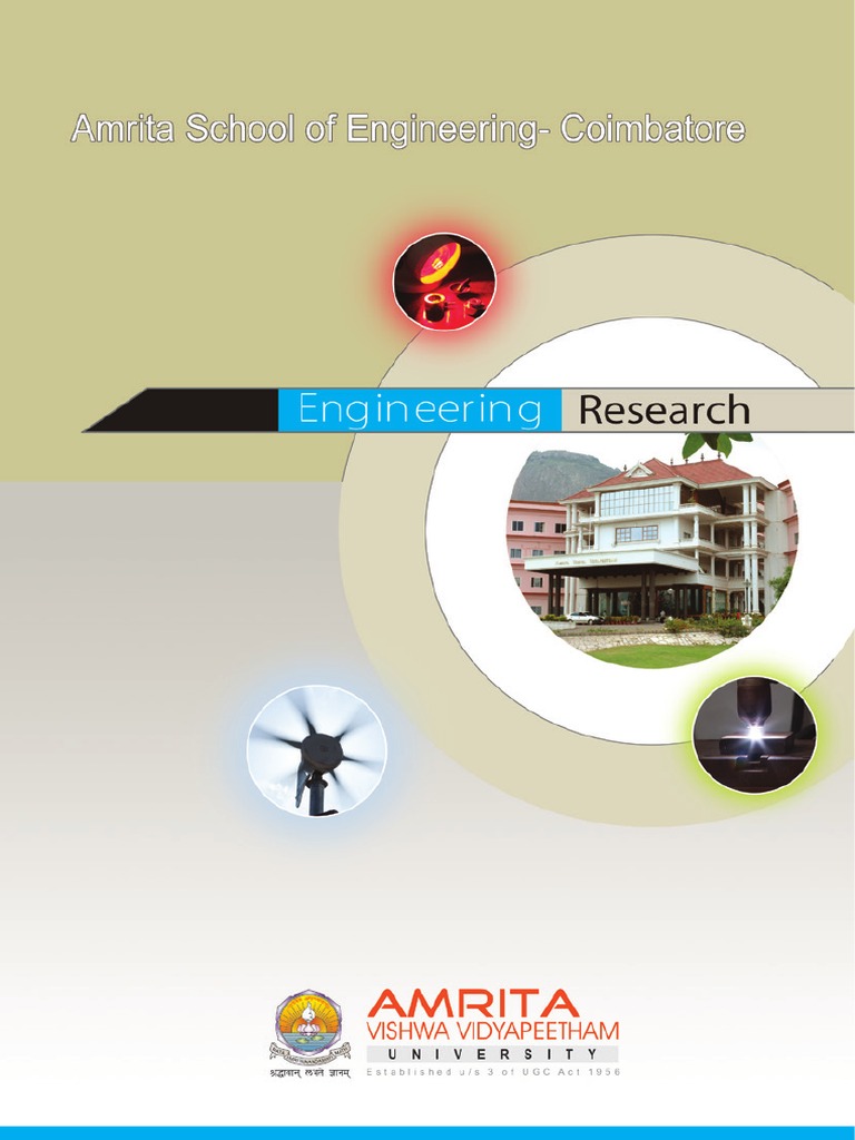 Engineering Research Brochure | PDF | Cryptography | Composite Material