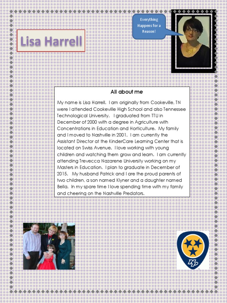 Lisa Harrell: Education & Career Journey | PDF