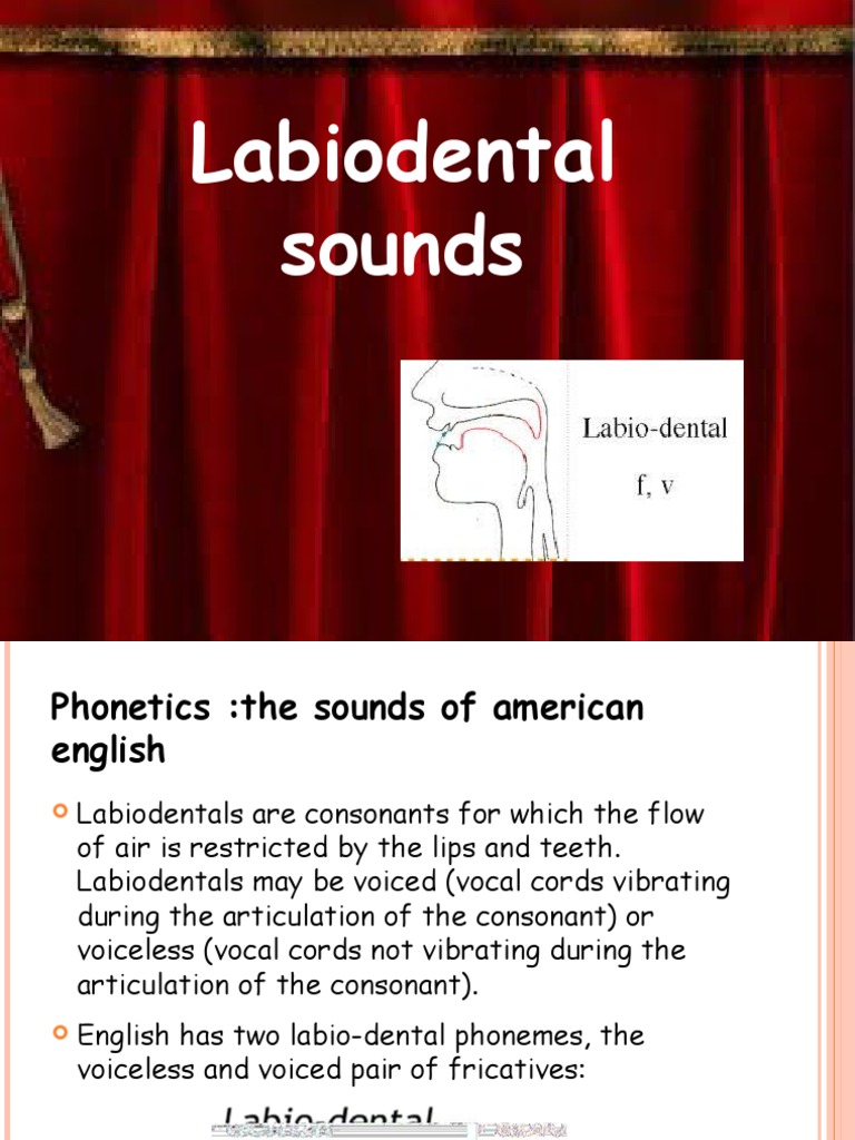 Labiodental Sounds | PDF
