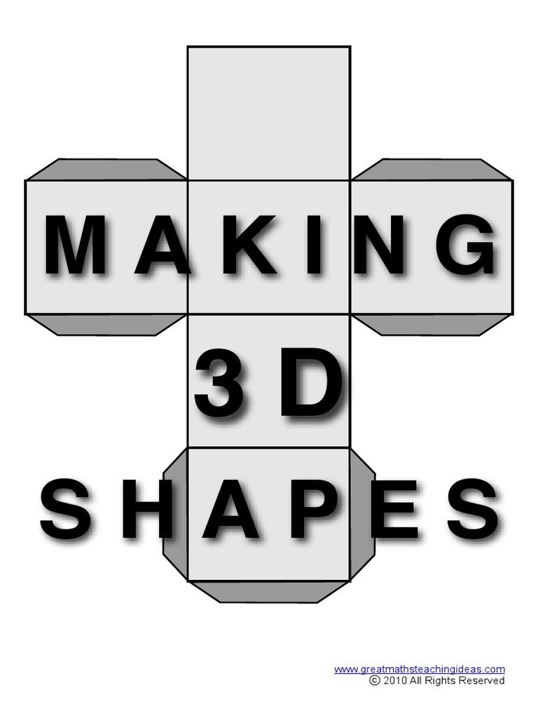Making 3D Shapes | PDF | Euclidean Geometry | Geometric Shapes