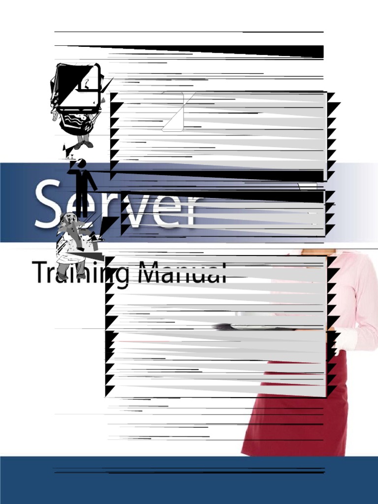 Server Training Manual For Manager | PDF | Gratuity | Menu