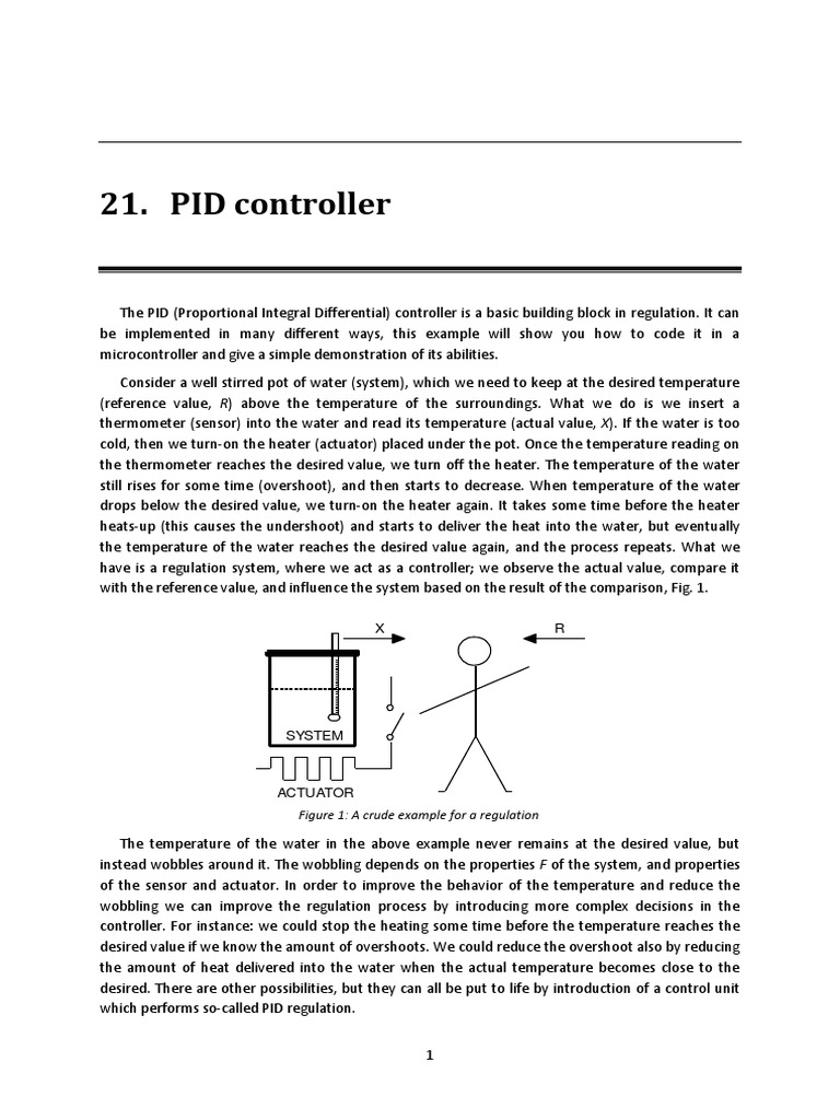 PID Controller | PDF | Analog To Digital Converter | Digital To Analog ...