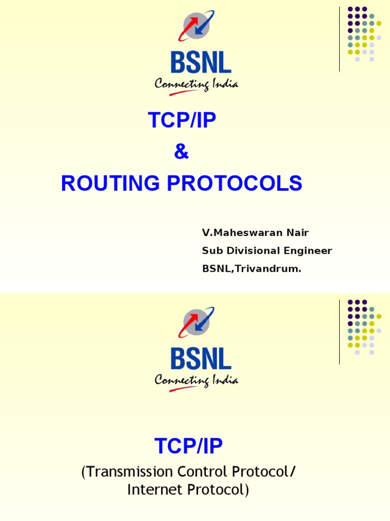 Tcp Ip Routing Protocols Pdf Transmission Control Protocol Port