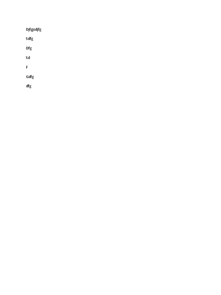 Understanding "SDFG" Meaning | PDF