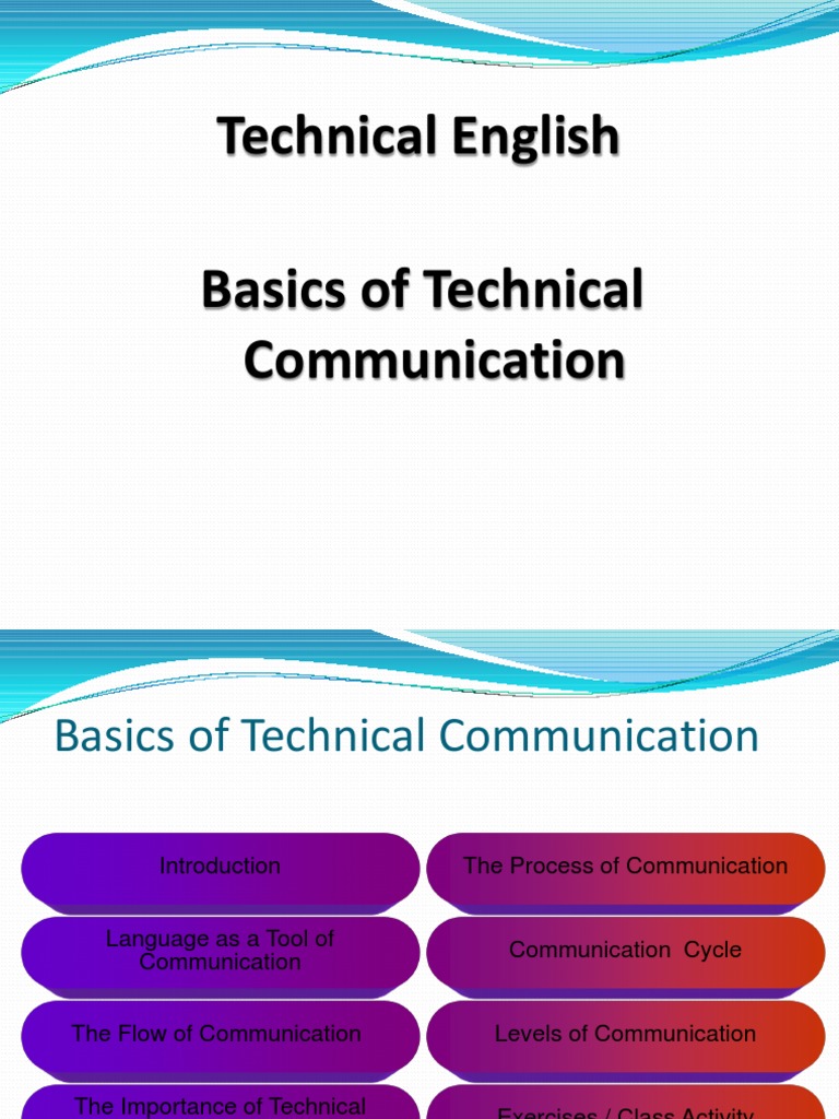Basics of Technical Communication (2) 1 | PDF | Interpersonal ...