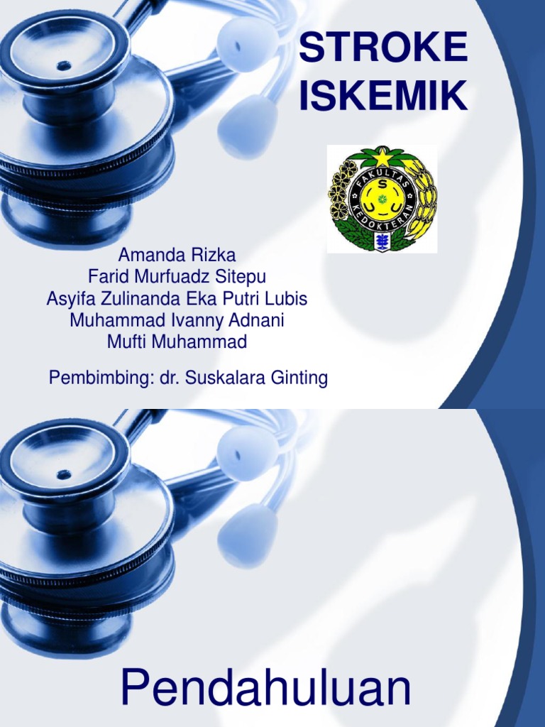 Lapkas Stroke Iskemik | PDF