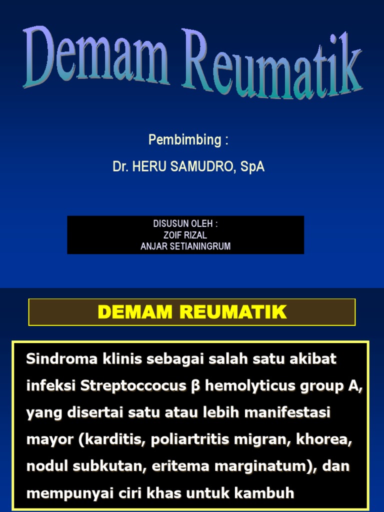 Demam Reumatik | PDF