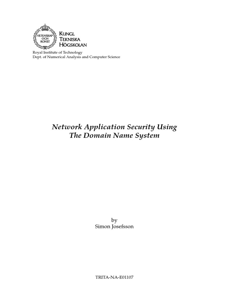 Josefsson Simon Master Thesis | PDF | Cryptography | Public Key ...