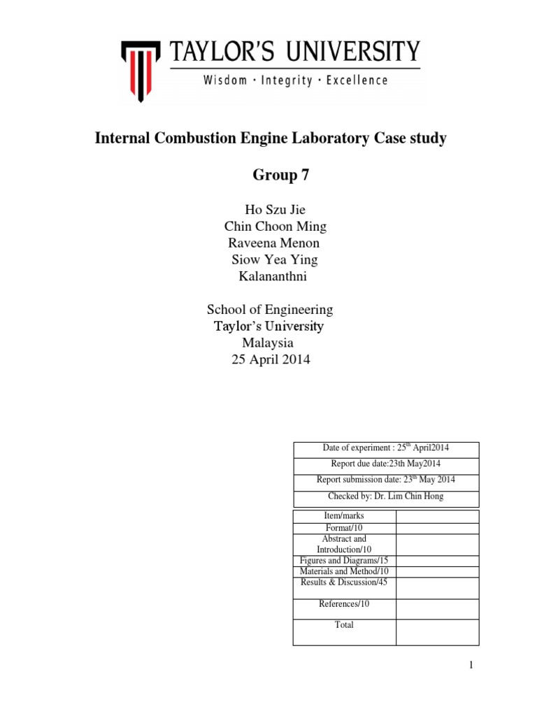 Internal Combustion Engine | PDF | Internal Combustion Engine ...