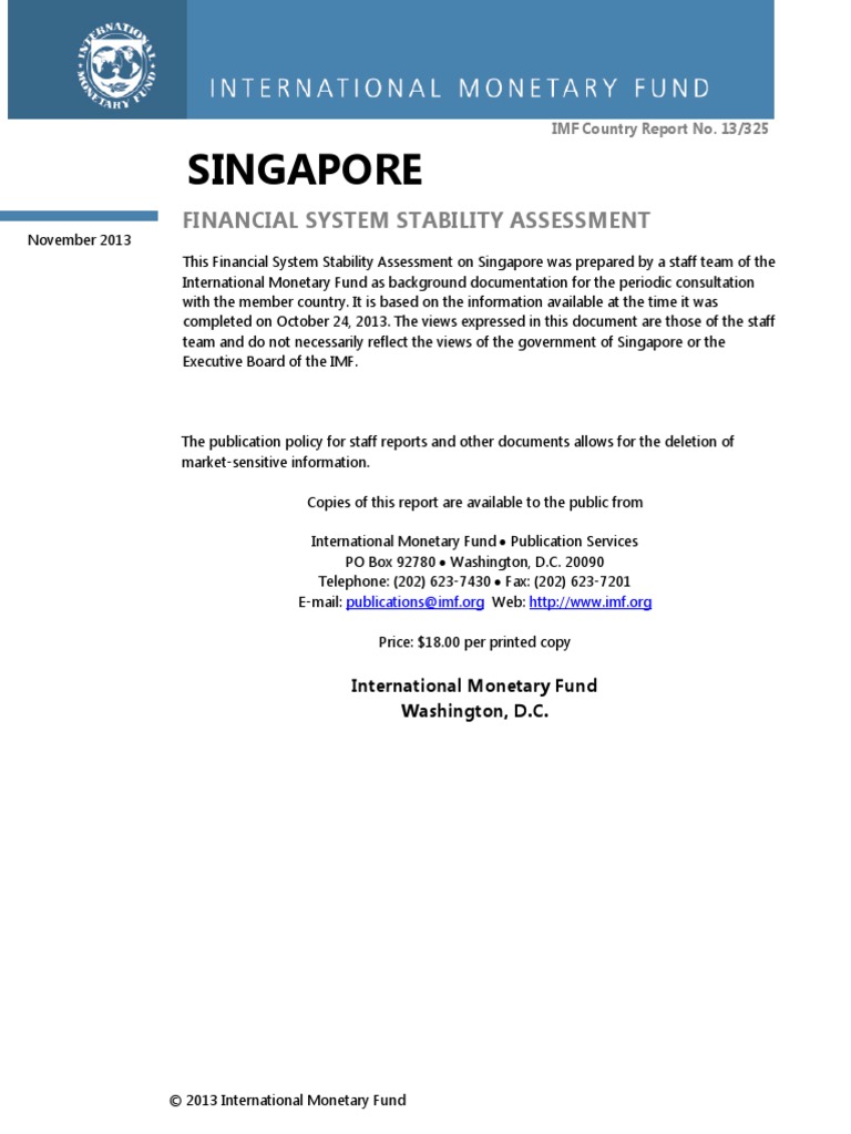 Singapore Financial System | PDF | Hedge Fund | Derivative (Finance)