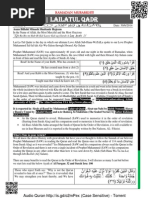 Rakat Namaz Chart 2 | PDF