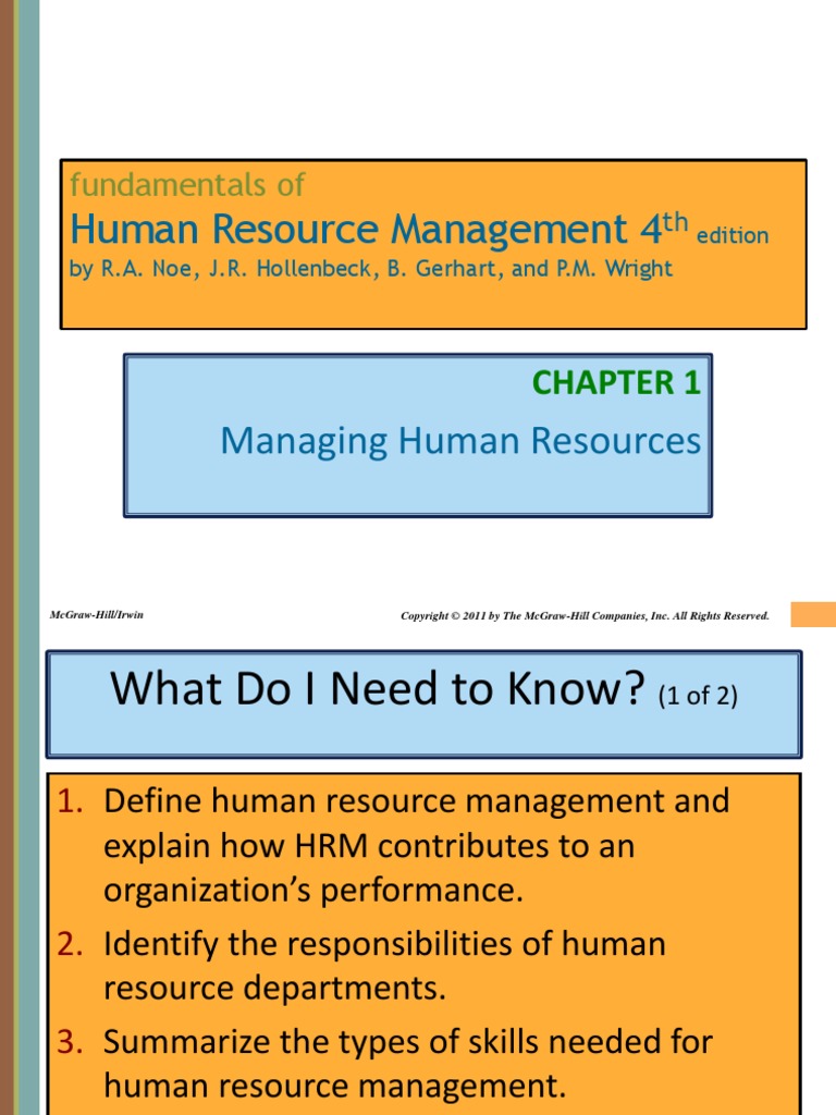 HR Strategy - Performance - Intro To HRM - Tuzuner | PDF | Human ...