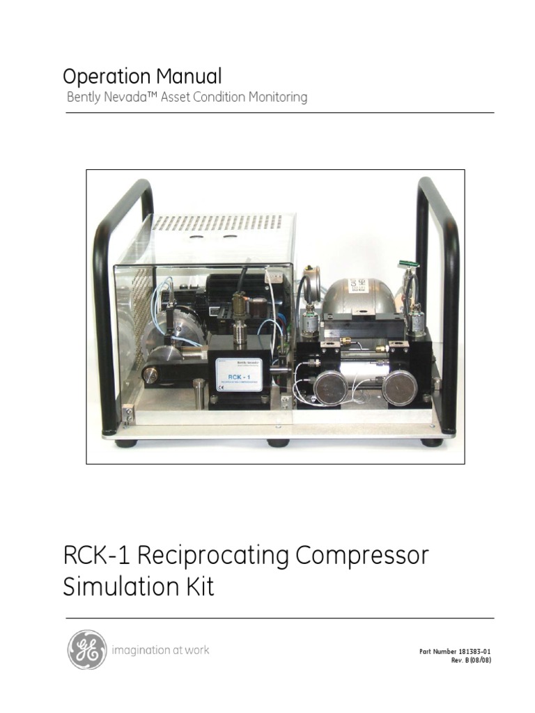 RCK-1 Reciprocating Compressor Simulation Kit: Operation Manual | PDF ...
