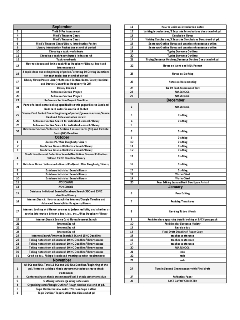 Calendar 1 | PDF | Libraries | Internet